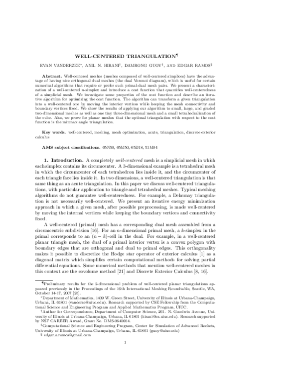 (PDF) Well-Centered Triangulation | Edgar Saul Salazar Ramos - Academia.edu