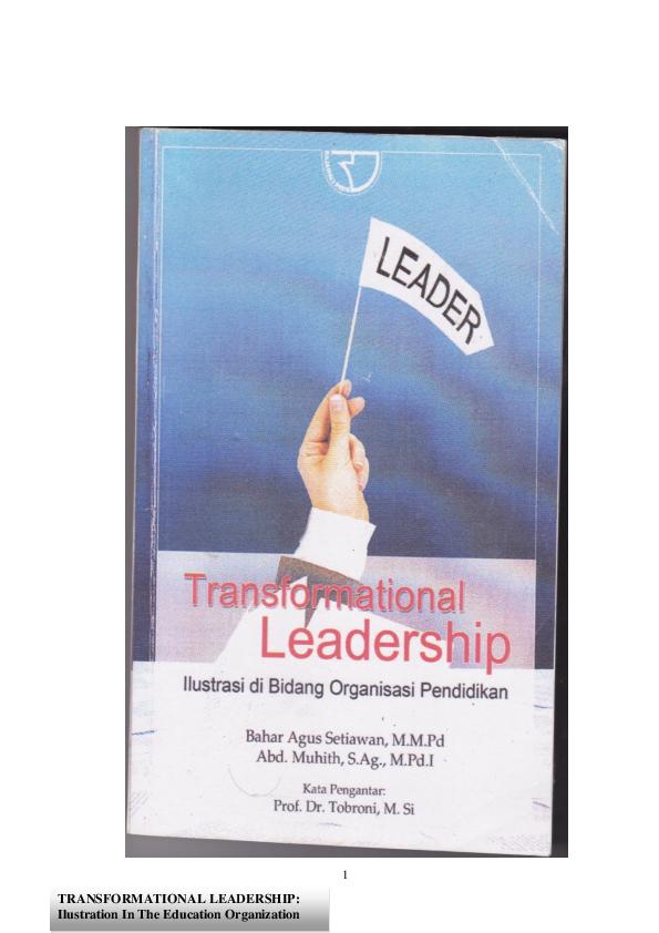 (PDF) Transformational leadership: ilustrasi di bidang organisasi pendidikan