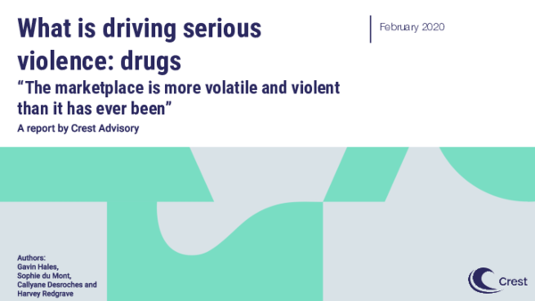 (PDF) What is driving serious violence: drugs. “The marketplace is more ...
