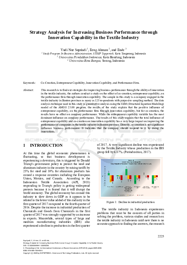 (PDF) Strategy Analysis for Increasing Business Performance through ...