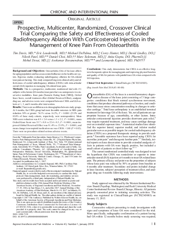 (PDF) Prospective, Multicenter, Randomized, Crossover Clinical Trial ...