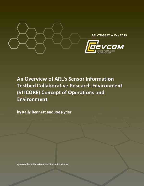 (PDF) An Overview of ARL's Sensor Information Testbed Collaborative ...