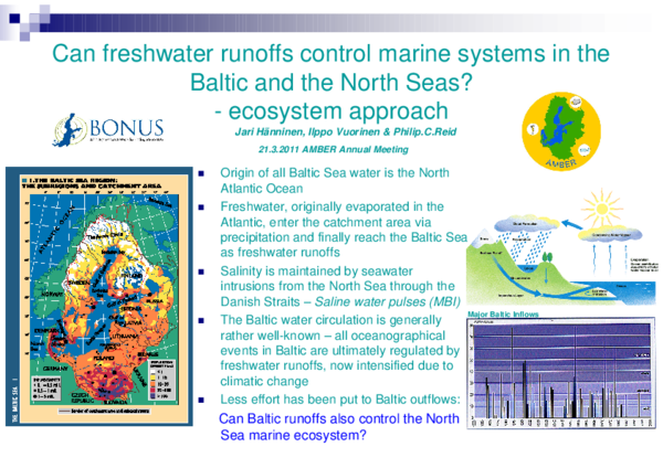 (PDF) Can freshwater runoff control marine systems in the Baltic and ...