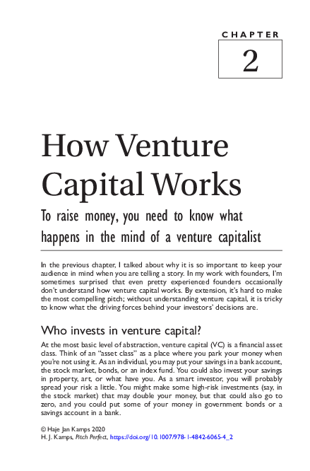 (PDF) How Venture Capital Works