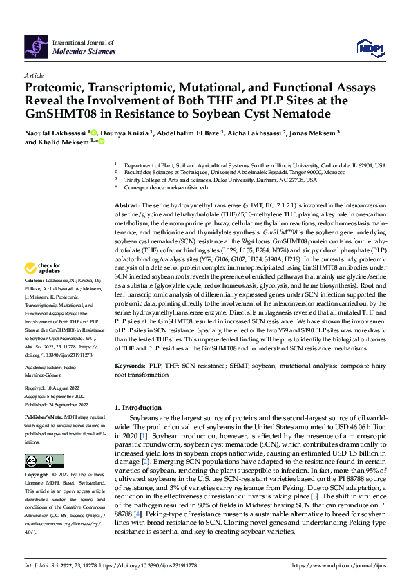 (PDF) Proteomic, Transcriptomic, Mutational, and Functional Assays ...