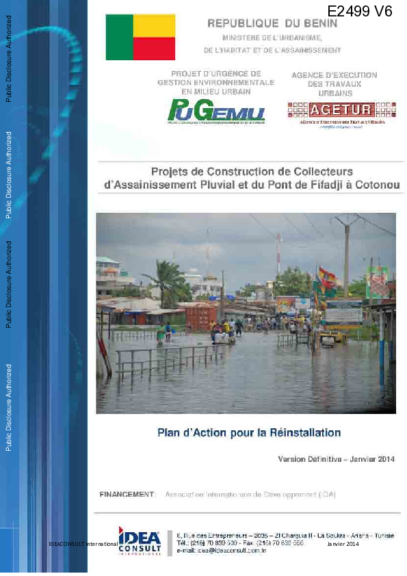(PDF) Plan d'action pour la reinstallation