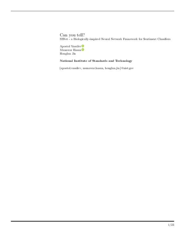 (PDF) Can you tell? SSNet - a Sagittal Stratum-inspired Neural Network ...