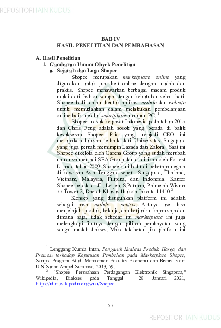 (PDF) Pengaruh E-Service Quality, Kepercayaan, Harga, dan Promosi terhadap Keputusan Pembelian ...