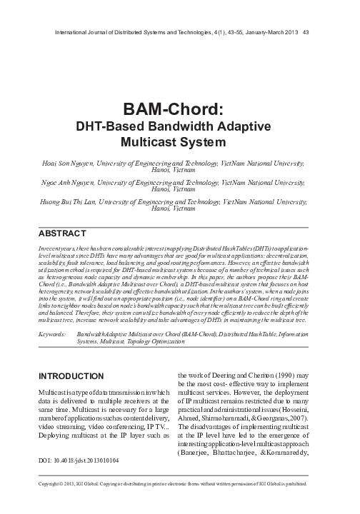 (PDF) BAM-Chord