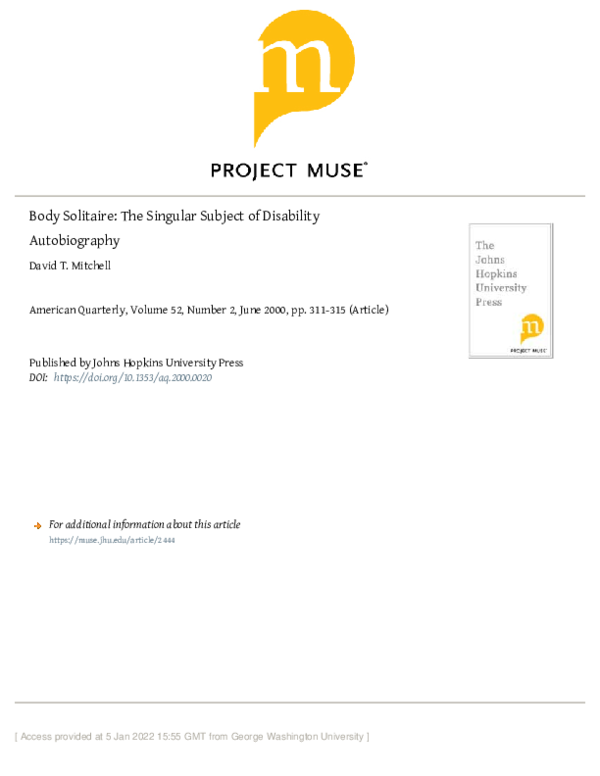 (PDF) Body Solitaire MQR2000