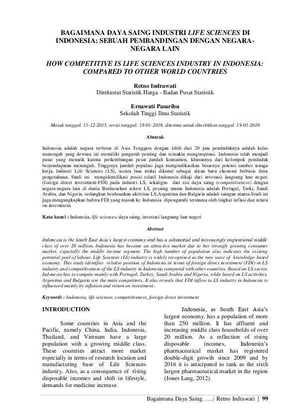(PDF) Negara-Negara Lain How Competitive is Life Sciences Industry in ...