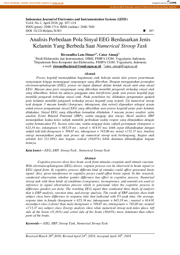 (PDF) Analisis Perbedaan Pola Sinyal EEG Berdasarkan Jenis Kelamin Yang ...