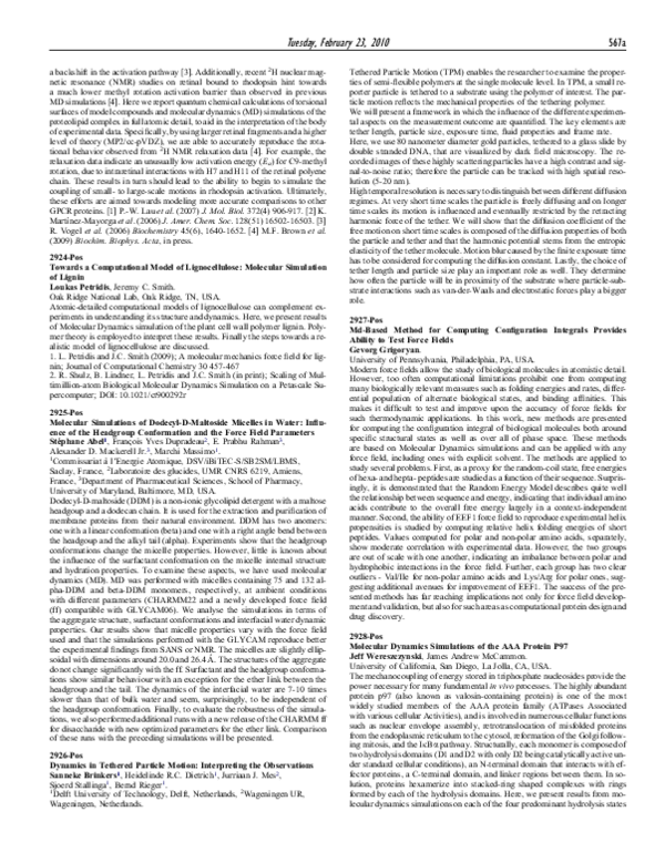 (PDF) Dynamics in Tethered Particle Motion: Interpreting the Observations