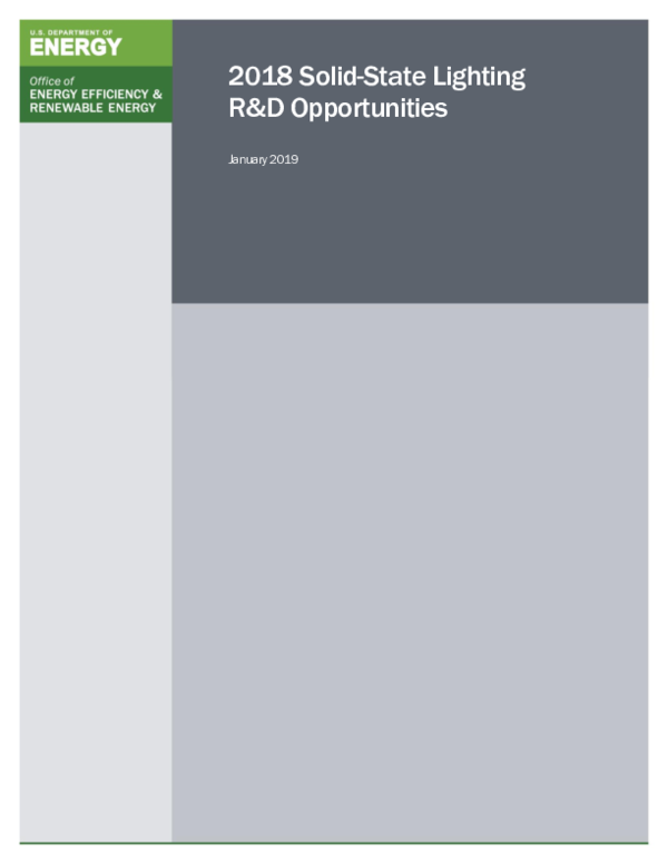 (PDF) 2022 Solid-State Lighting Research Insights