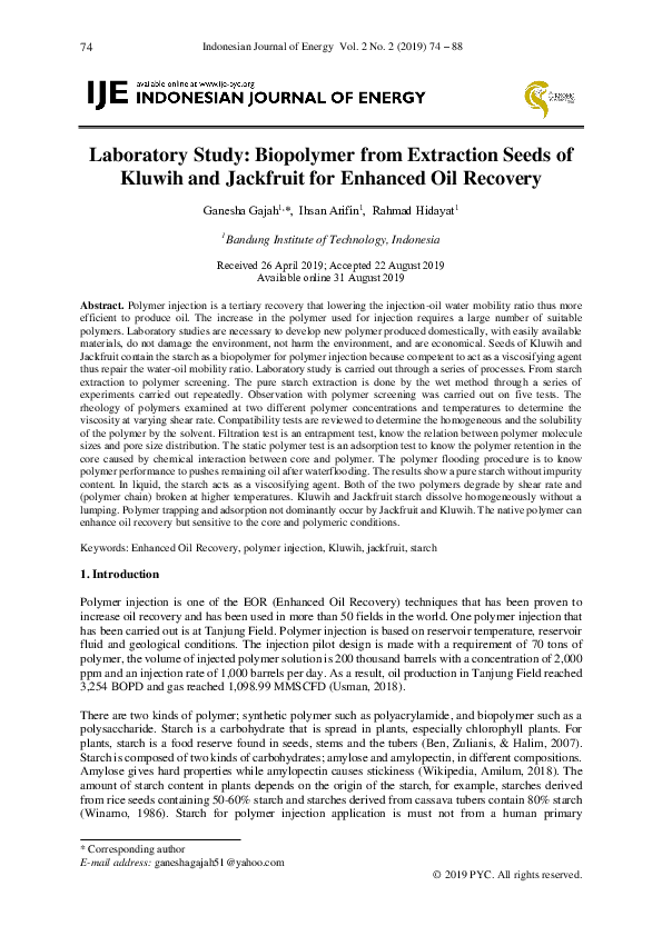 (PDF) Laboratory Study
