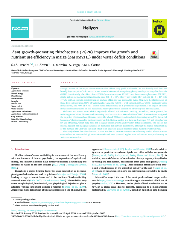 (PDF) Plant growth-promoting rhizobacteria (PGPR) improve the growth ...