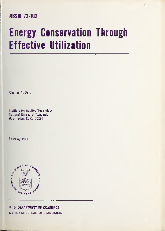 (PDF) Energy Conservation through Effective Utilization