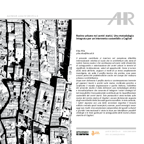 (PDF) Urban ruins in historical centres. An integrated methodology for ...