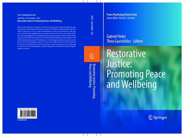 (PDF) Restorative Justice: Promoting Peace and Wellbeing