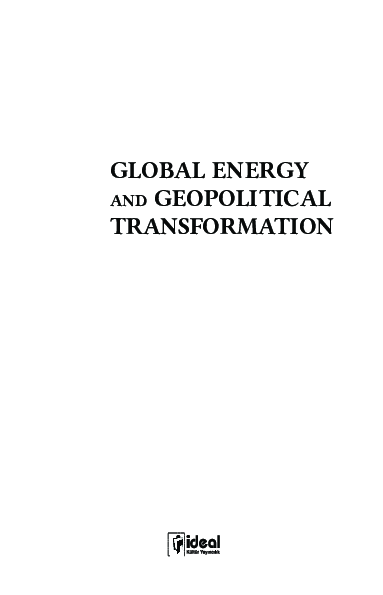 (PDF) Global Energy and Geopolitical Transformation