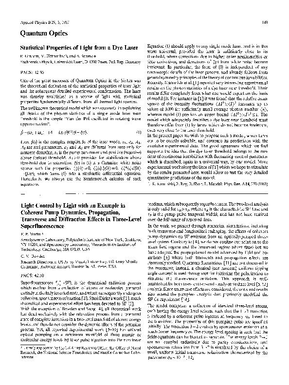(PDF) Quantum Optics