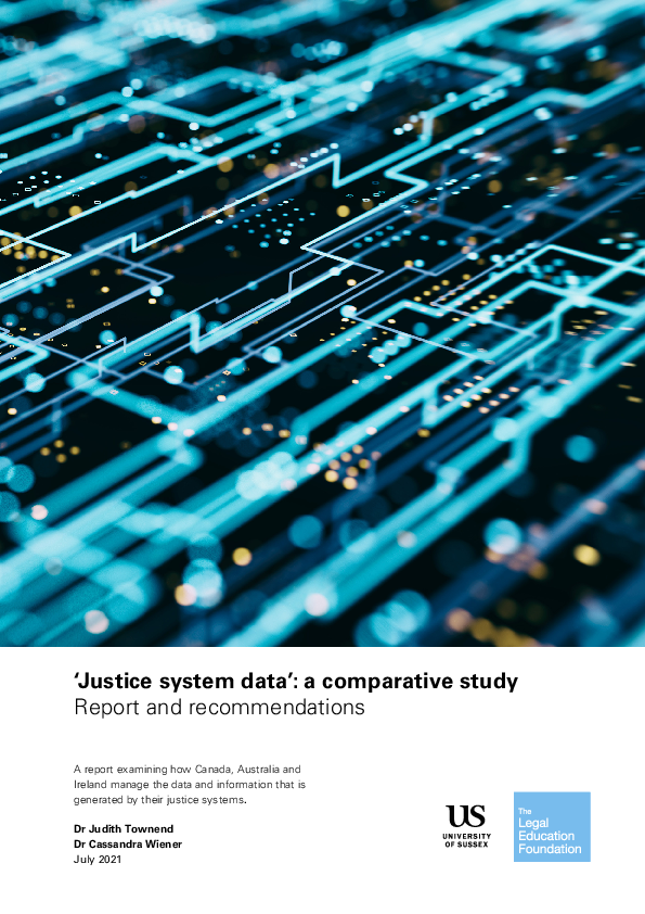 (PDF) ‘Justice system data’: a comparative study