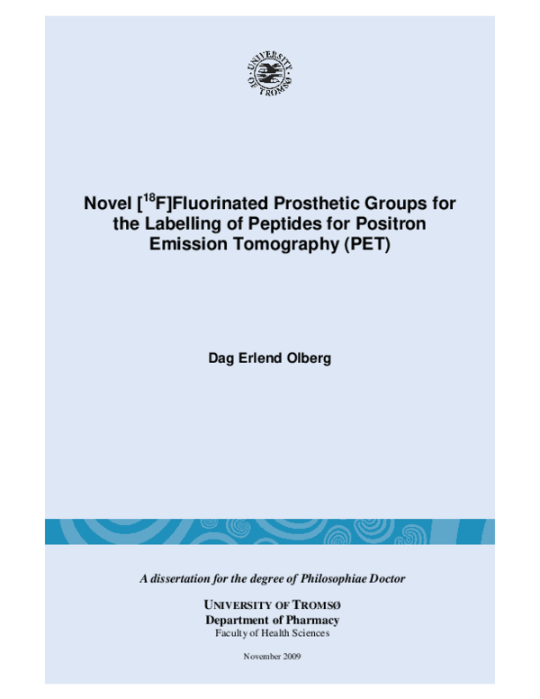 (PDF) A Novel Prosthetic Group for Site-Selective Labeling of Peptides ...