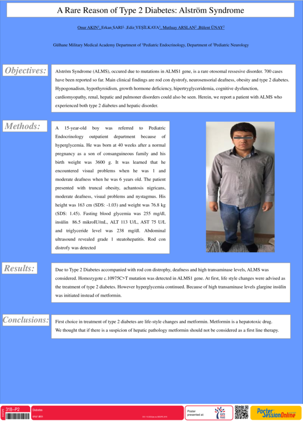 (PDF) A Rare Reason of Type 2 Diabetes: Alstrom Syndrome | Onur Akin ...