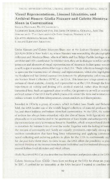 (PDF) Visual Representations, Liminal Identities, and Archival Homes ...
