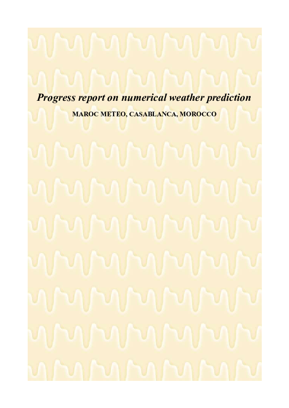 (PDF) Advancements in Numerical Weather Prediction