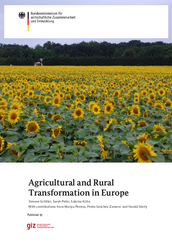 (PDF) Agricultural and Rural Transformation in Europe