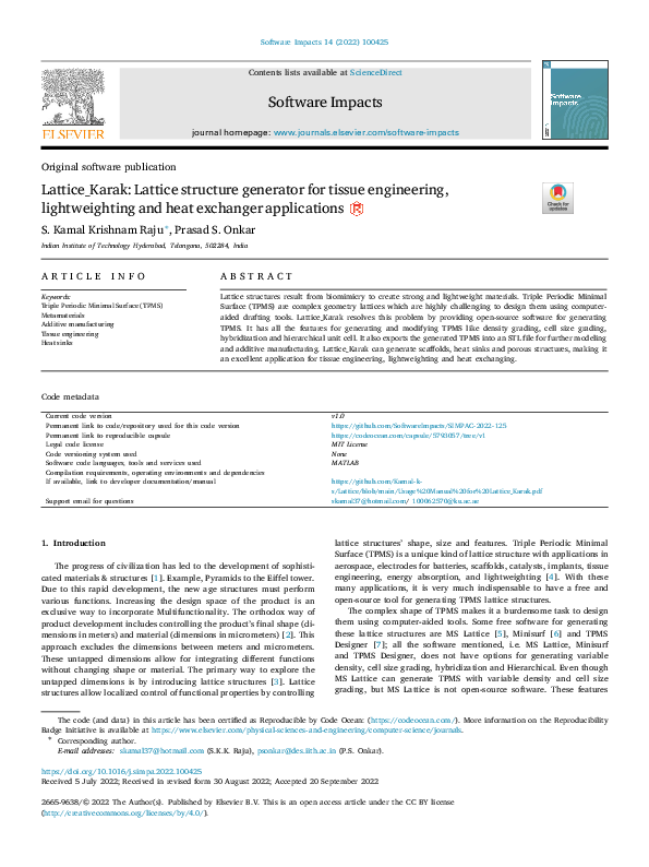 (PDF) Lattice_Karak: Lattice structure generator for tissue engineering ...