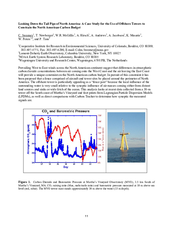 (PDF) Looking Down the Tail Pipe of North America: A Case Study for the ...