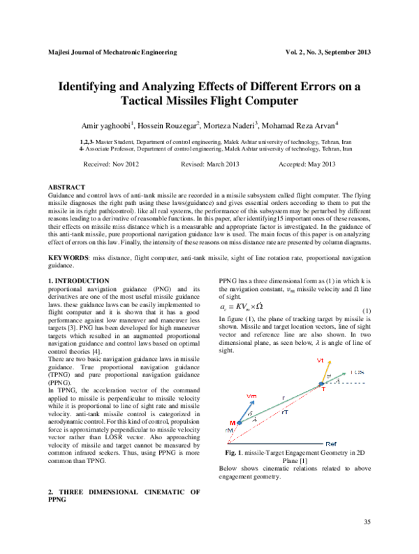 (PDF) Identifying and Analyzing Effects of Different Errors on a ...