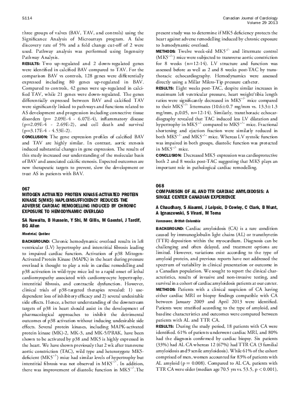 (PDF) Comparison of Al and Ttr Cardiac Amyloidosis: A Single Center ...