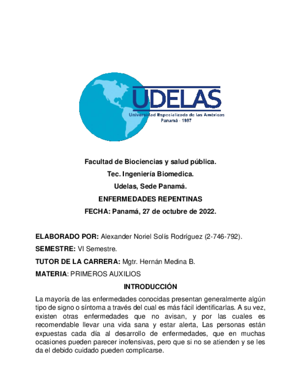 (PDF) ENFERMEDADES REPENTINAS
