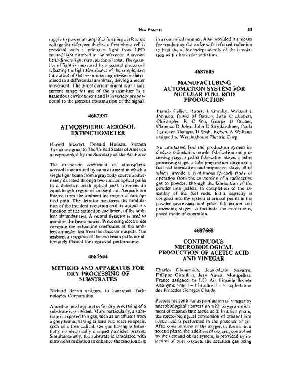 (PDF) Continuous microbiological production of acetic acid and vinegar