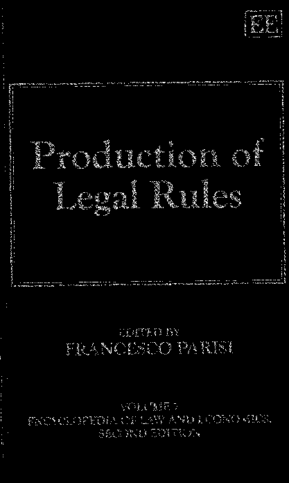 (PDF) Production of Legal Rules | Francesco Parisi - Academia.edu
