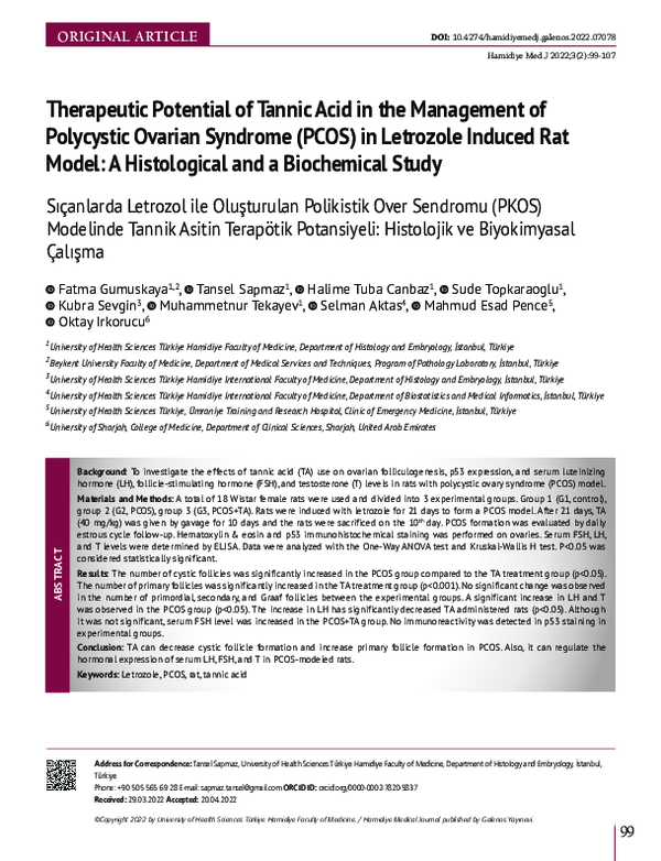 (PDF) Therapeutic Potential of Tannic Acid in the Management of ...