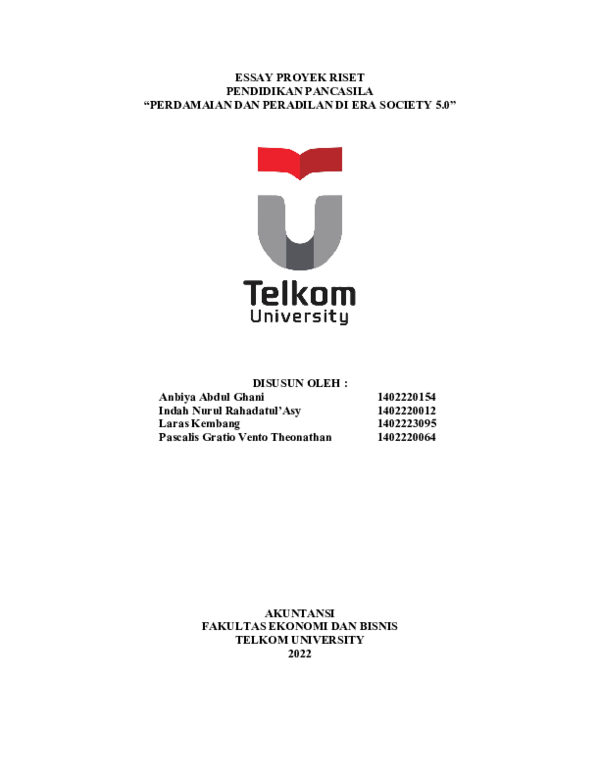 (DOC) Proyek Riset Pancasila