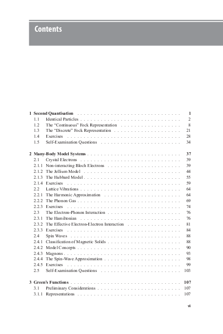 (PDF) Fundamentals of Many-body Physics