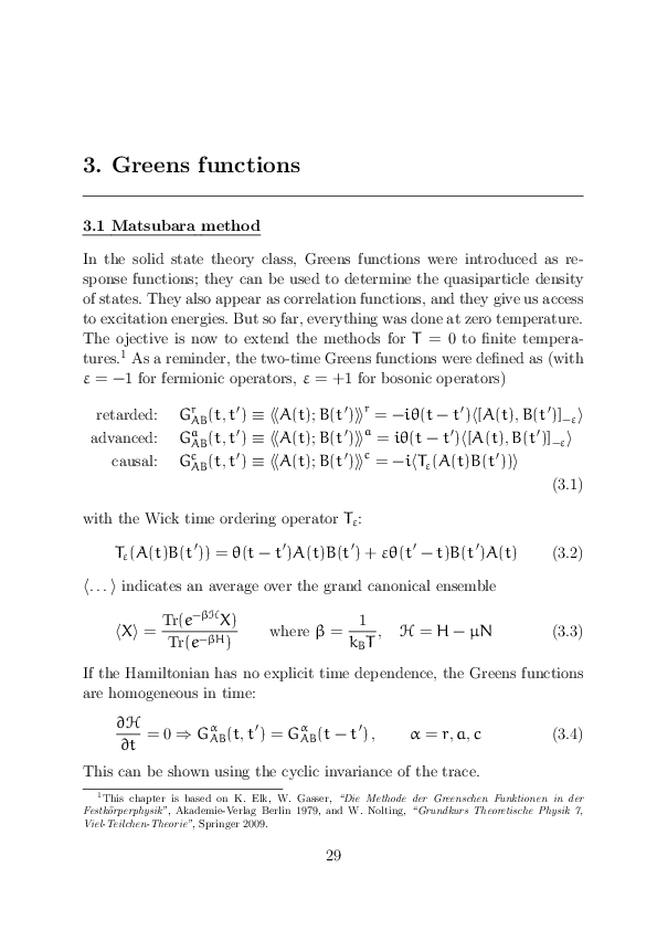 (PDF) Green’s Functions