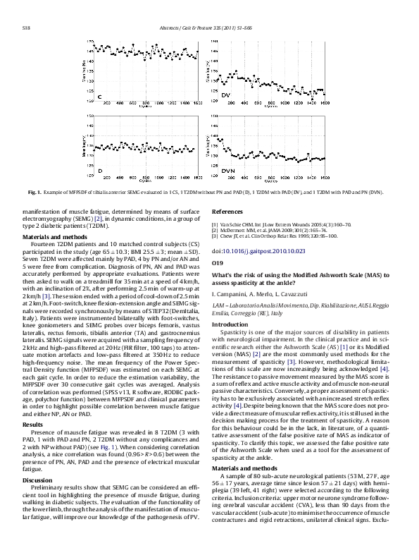 (PDF) What's the risk of using the Modified Ashworth Scale (MAS) to ...