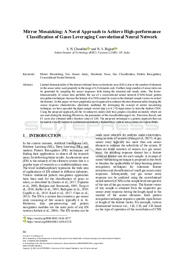 (PDF) Mirror Mosaicking: A Novel Approach to Achieve High-performance Classification of Gases ...