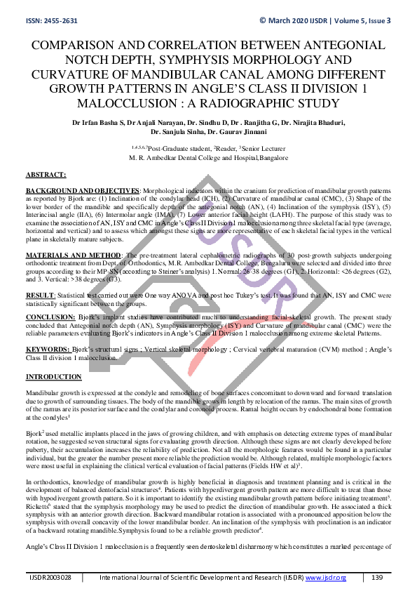 (PDF) Comparison and Correlation Between Antegonial Notch Depth ...