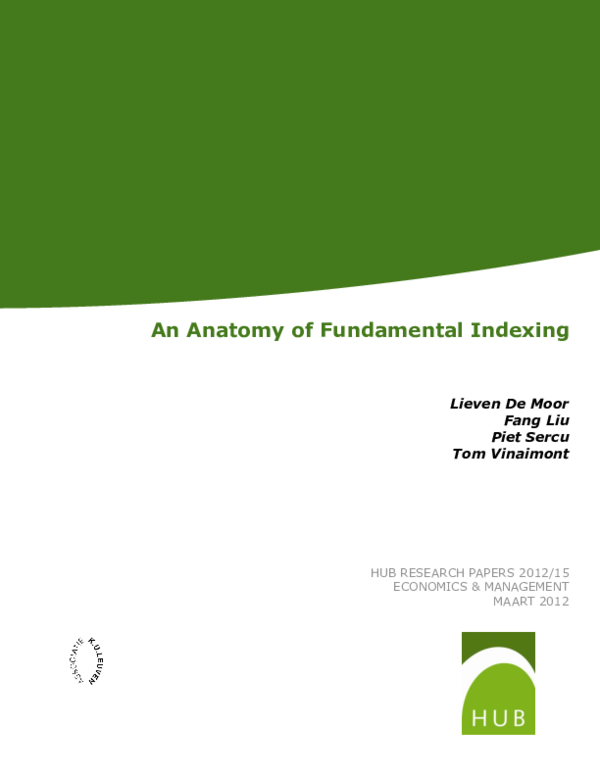 (PDF) An Anatomy of Fundamental Indexing