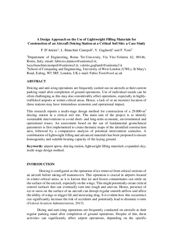 (PDF) A Design Approach on the Use of Lightweight Filling Materials for ...