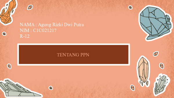 (PPT) PPT PPN MASUKAN,PPN KELUARAN, DAN PENGKREDITAN PPN