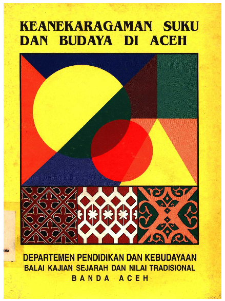 (PDF) Keanekaragaman suku dan budaya di Aceh