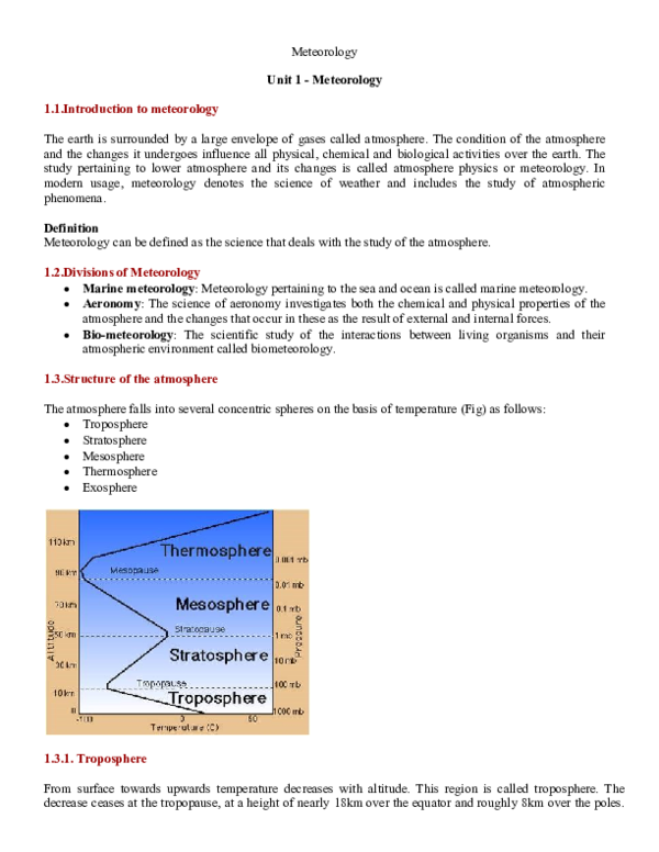 (PDF) Meteorology Climatology and Geography